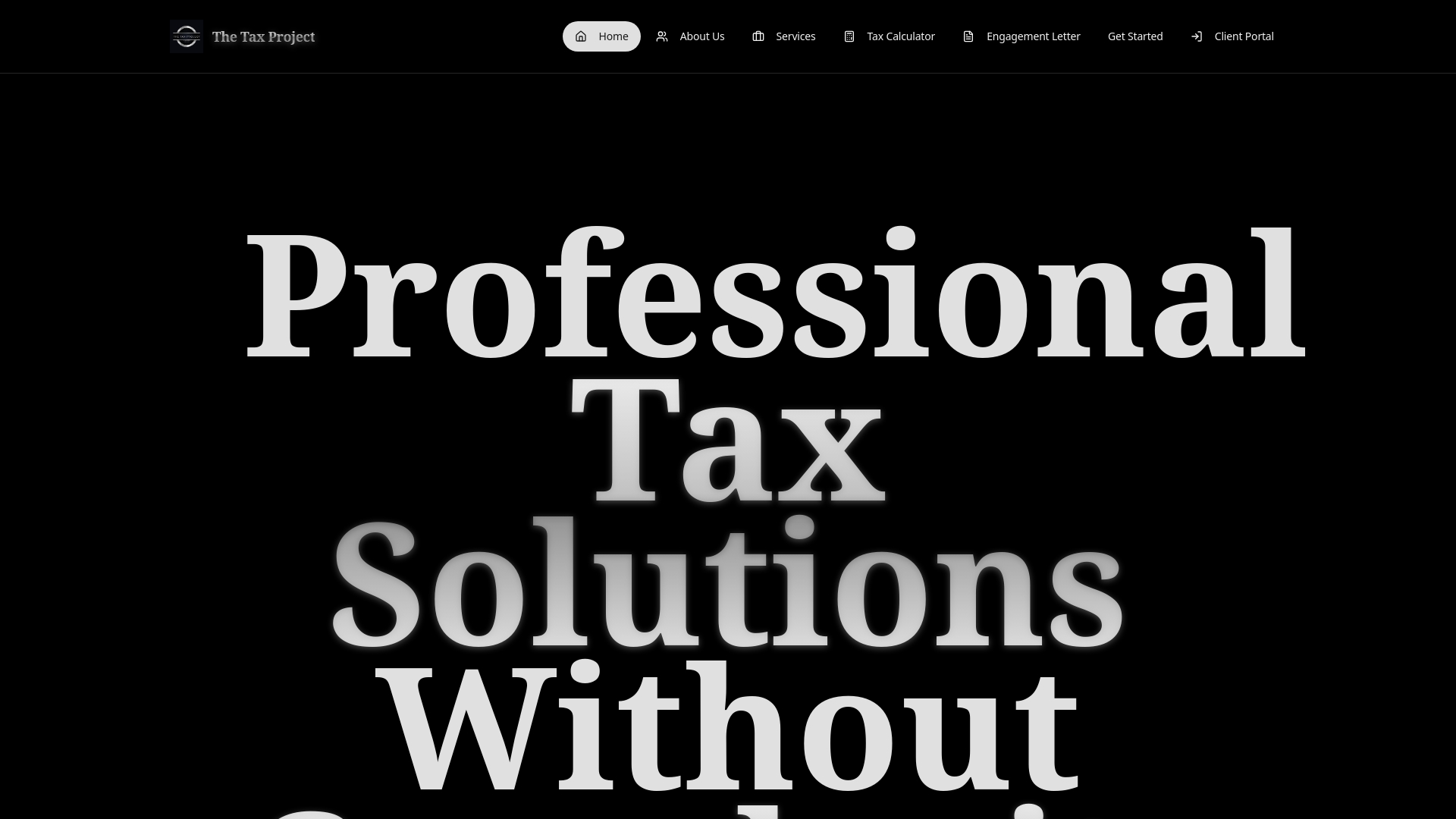 The Tax Project - Simple Tax Services for Everyone